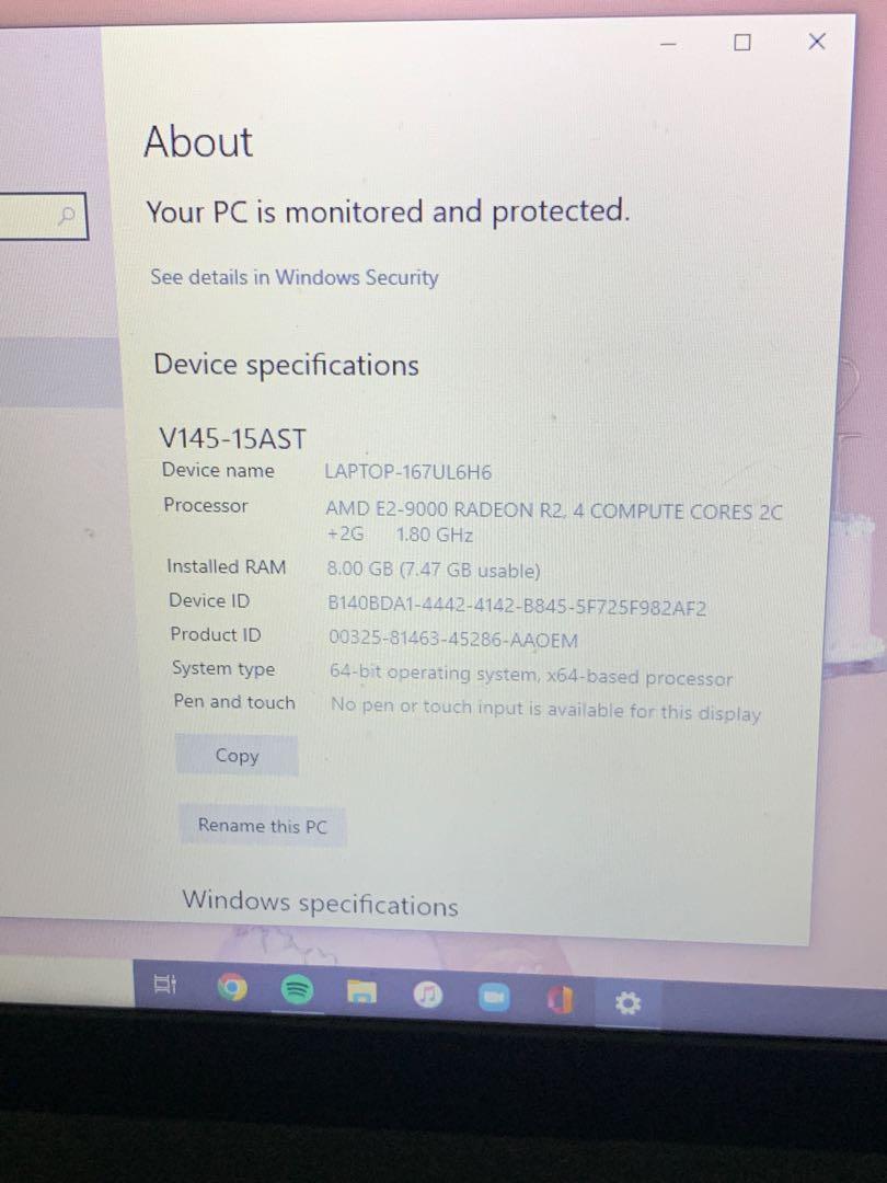 Lenovo Amd E2 7th Gen, Computers & Tech, Laptops & Notebooks on Carousell