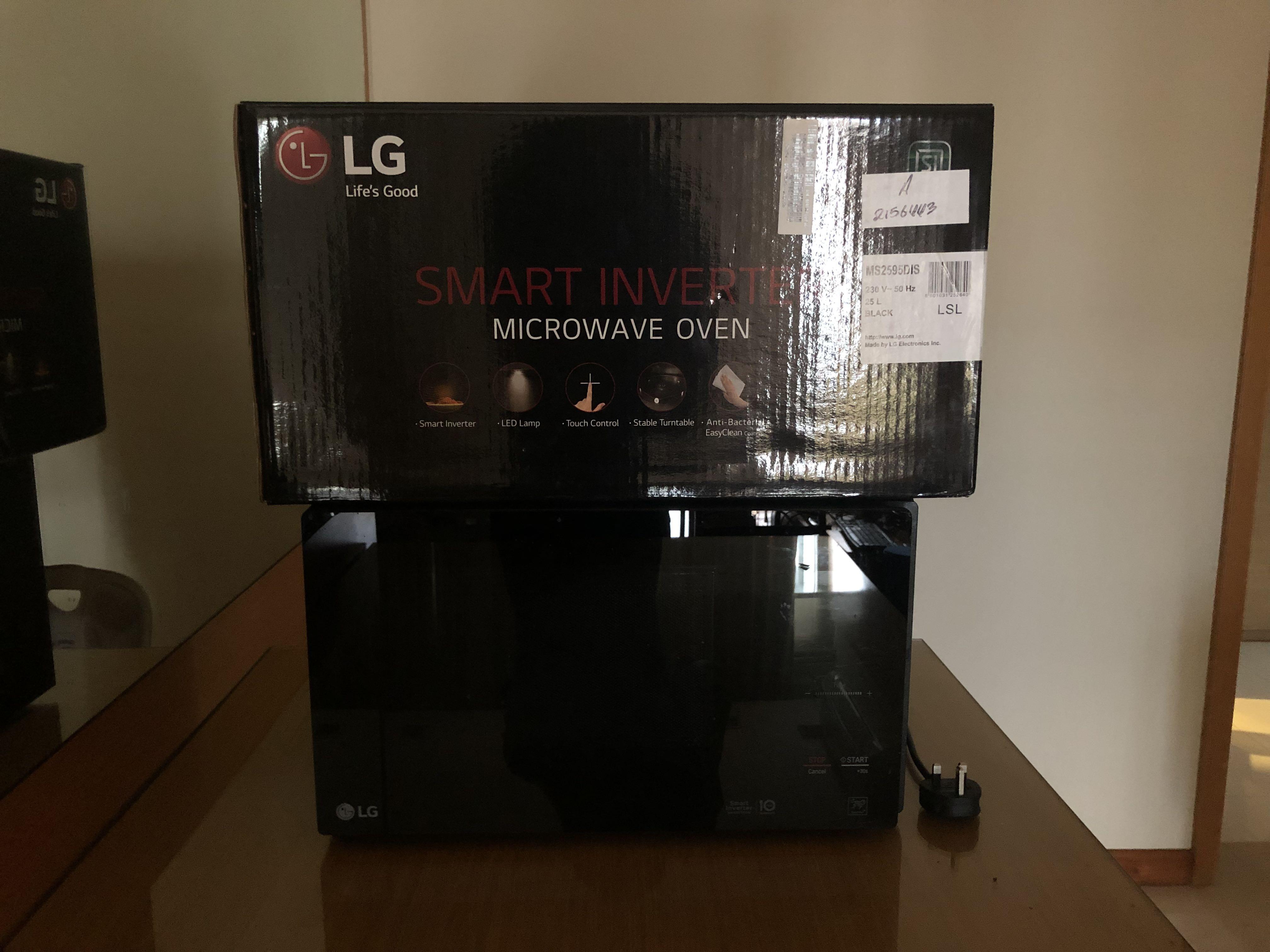 LG smart inverter microwave oven, TV & Home Appliances, Kitchen ...