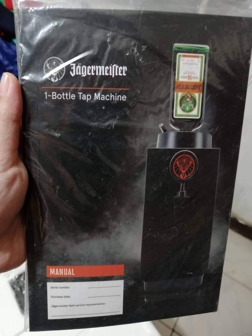 LIMITED EDITION JAGERMEISTER 1 BOTTLE TAP MACHINE, Hobbies & Toys ...