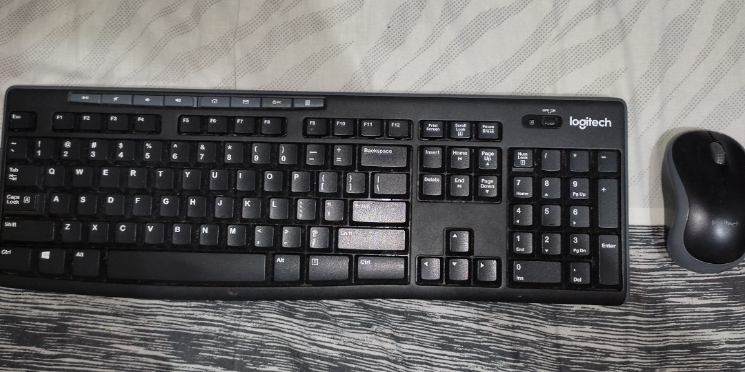 Logitech K270 wireless keyboard mouse combo, Computers & Tech, Parts & Accessories, Computer ...