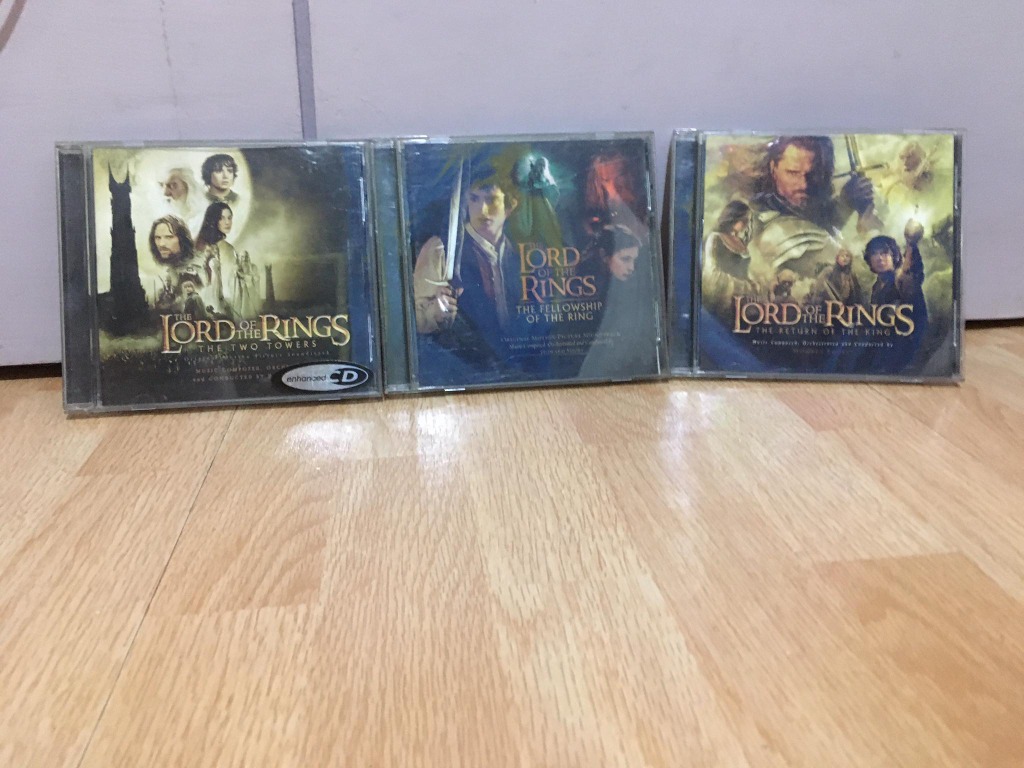 Lord of the Rings Soundtrack Take All 3, Hobbies & Toys, Music & Media ...