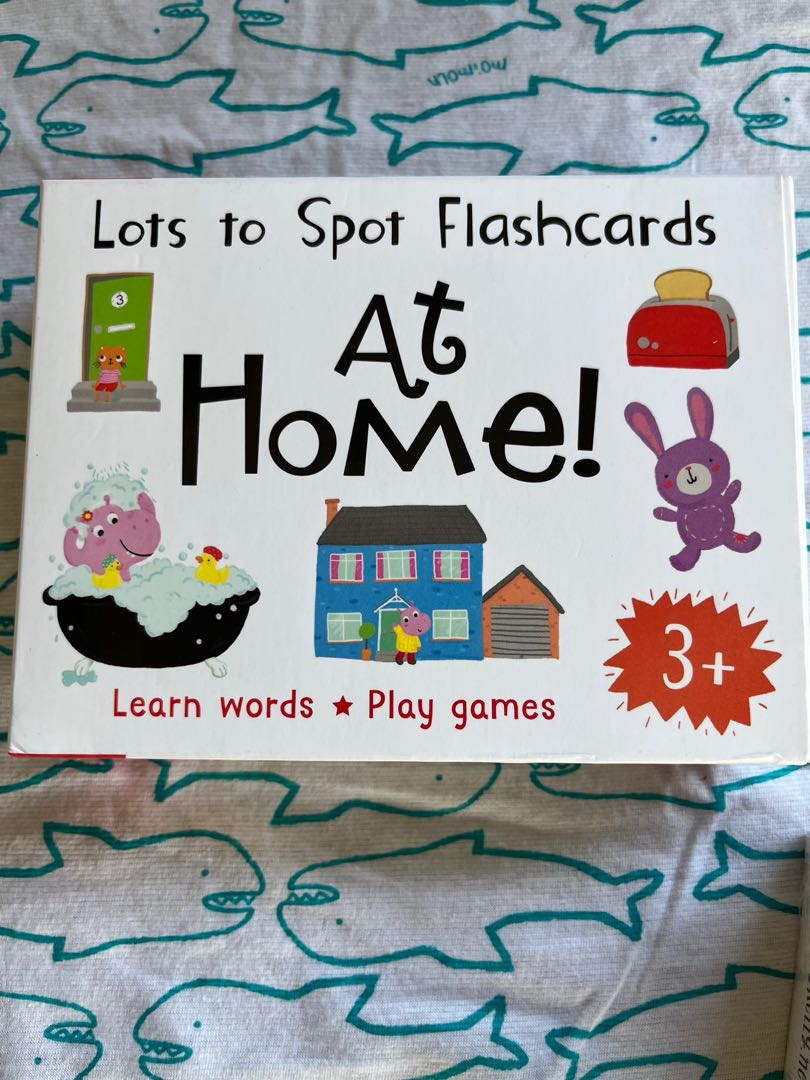 Lots to Spot Flashcard at home, Hobbies & Toys, Books & Magazines ...