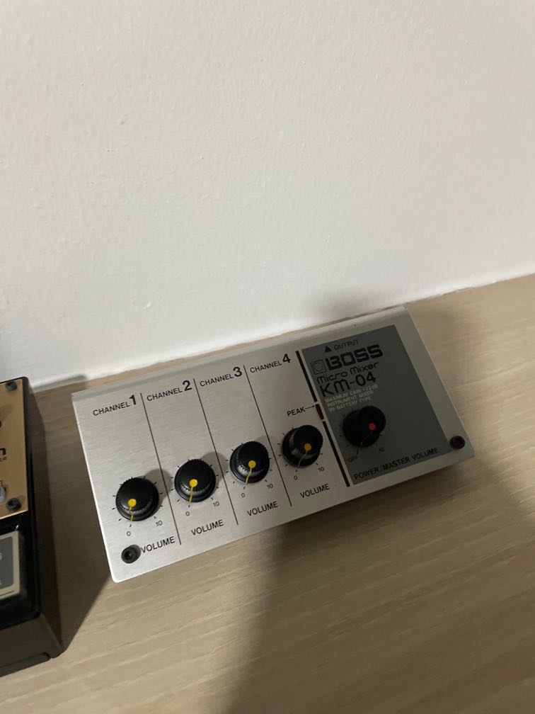 (Nego) BOSS Japan-Made 1980s Vintage Micro Audio Mixer, Hobbies & Toys ...