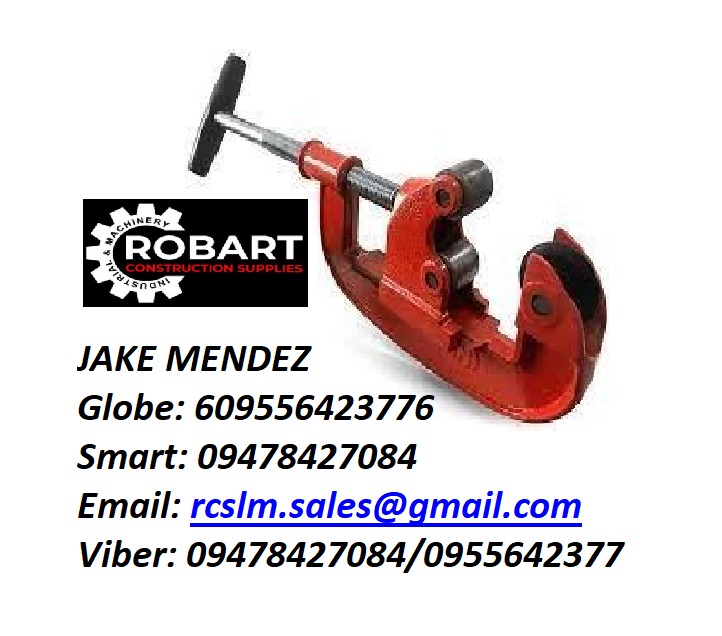 MANUAL G.I. PIPE CUTTER, Commercial & Industrial, Construction Tools ...