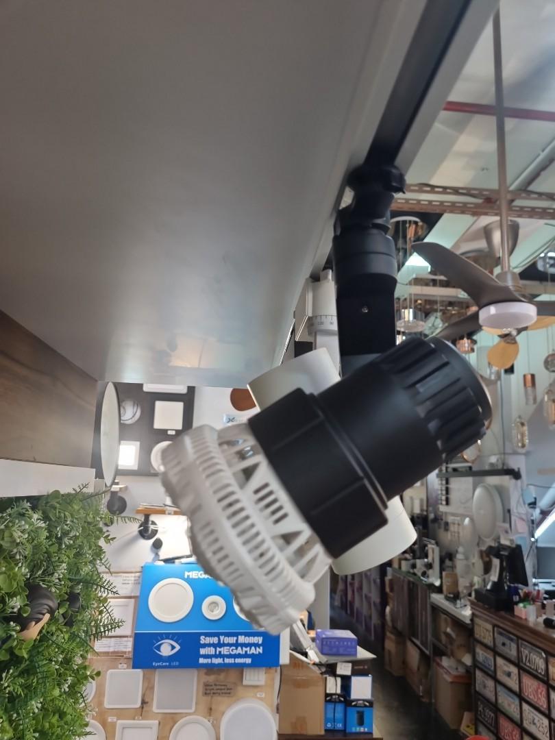 Megaman LOFT e27 track light fitting/ Sansi Grow light PAR38 fitting ...