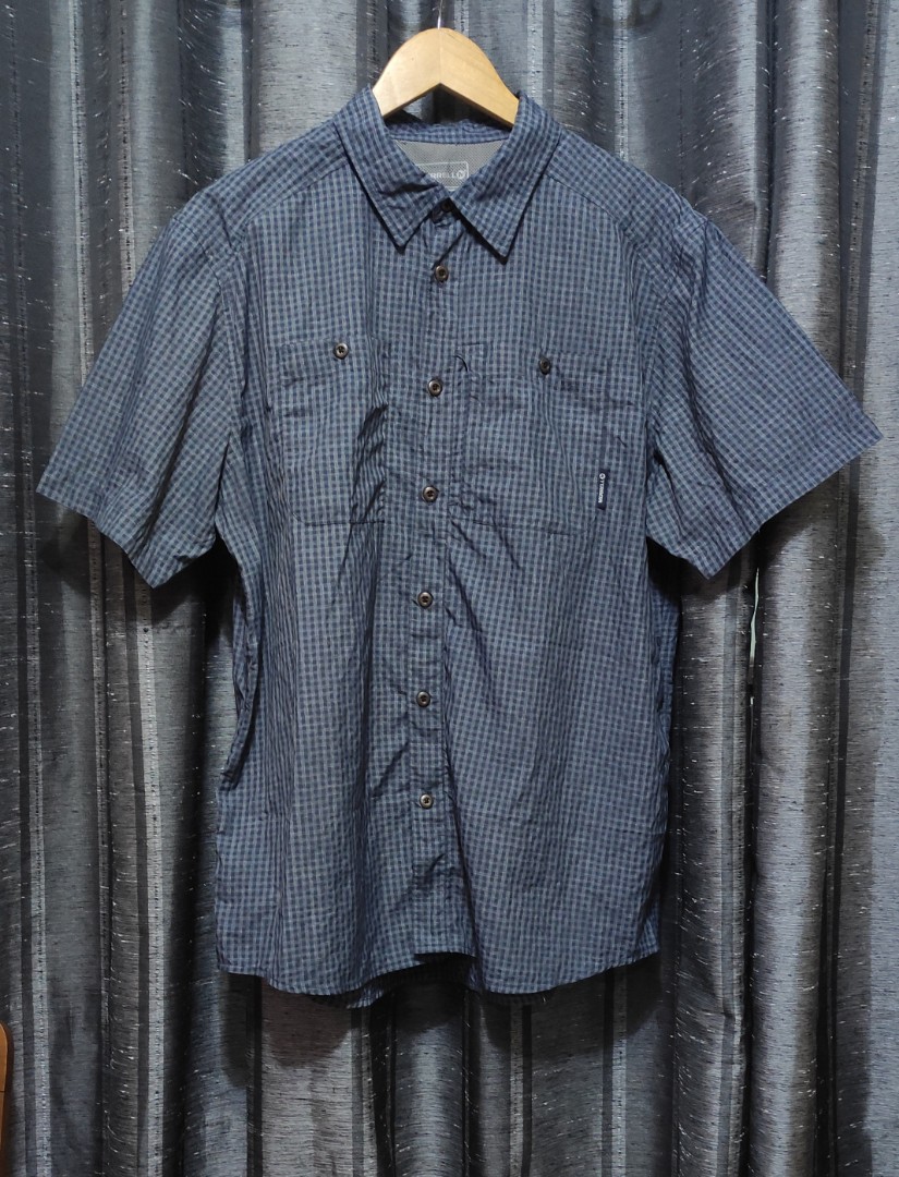 Merrell Opti-wick Polo, Men's Fashion, Tops & Sets, Formal Shirts on ...