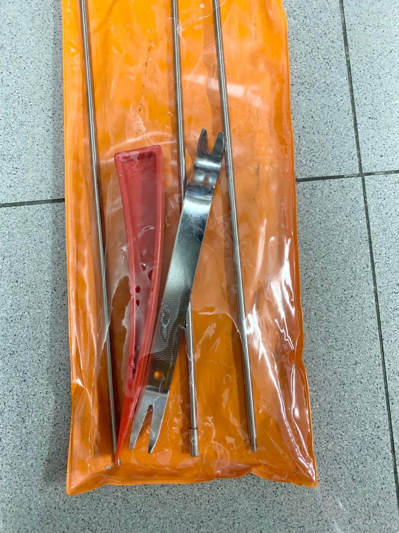 MICTUNING Car Door Emergency Unlock Tool Kit Easy Entry Long Reach ...