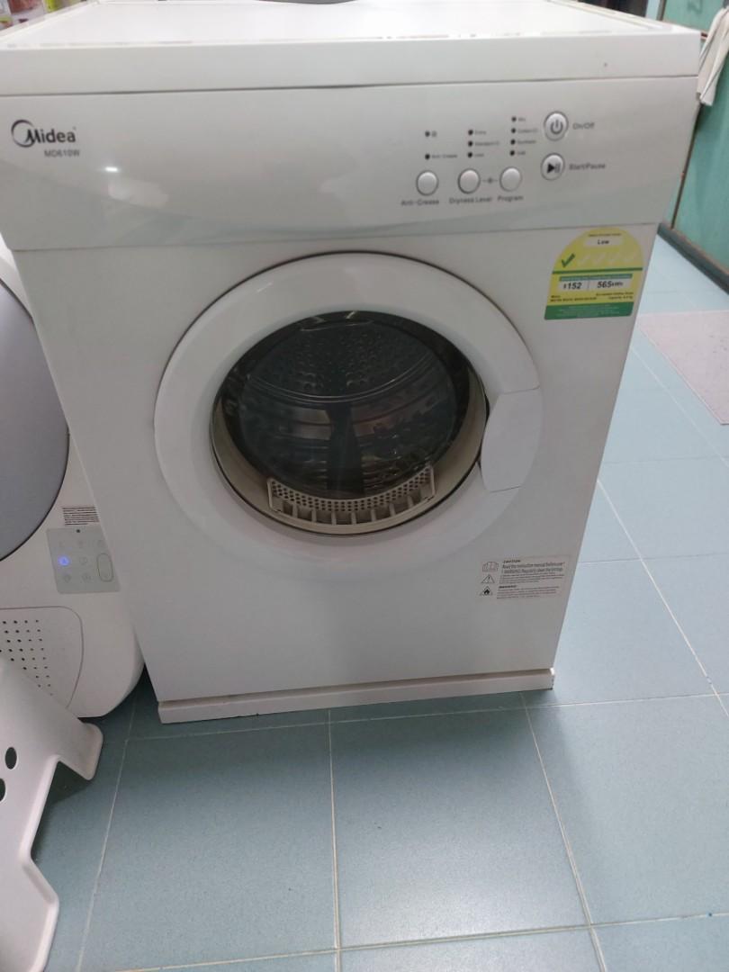 Midea dryer still function., TV & Home Appliances, Washing Machines and ...