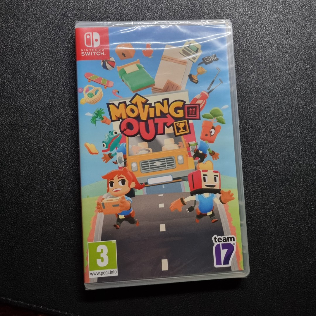 [brand new] moving out nintendo switch game, Video Gaming, Video Games ...