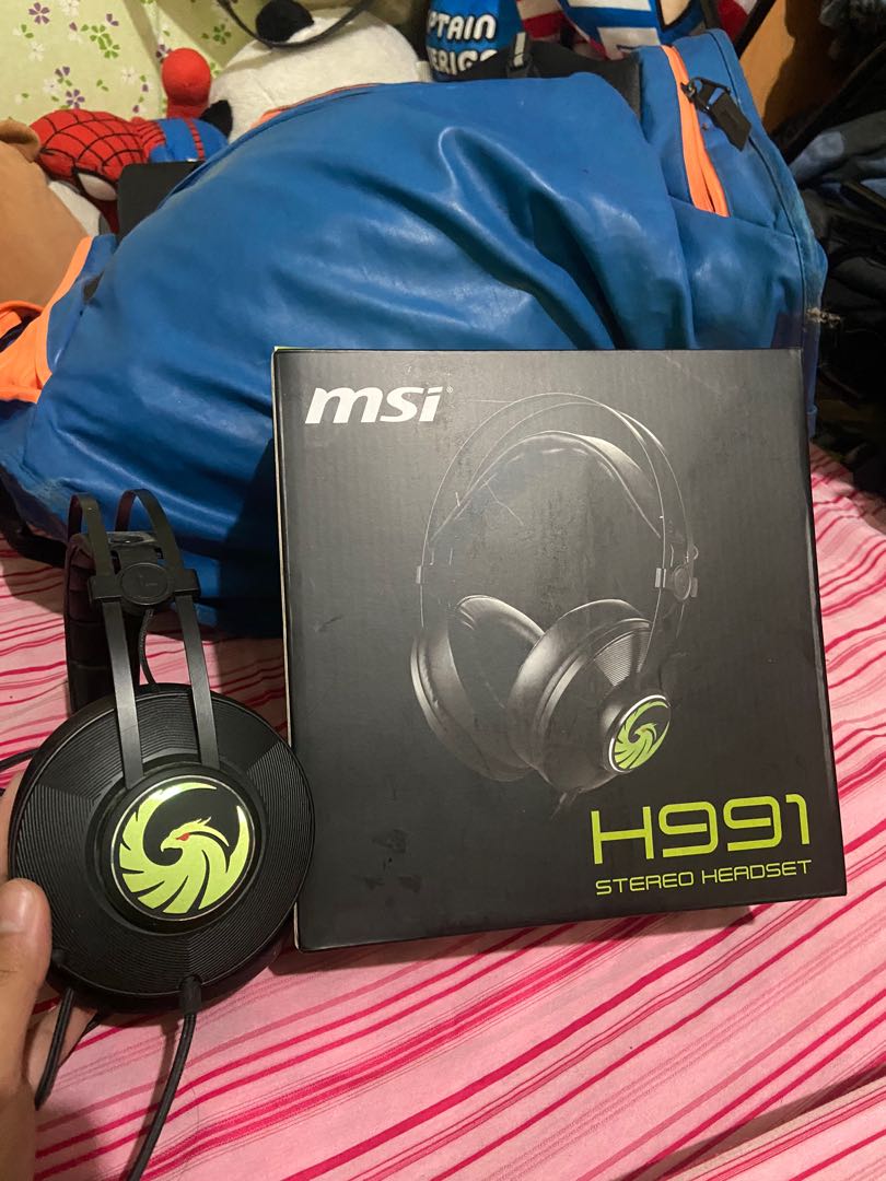 MSI HEADSET, Audio, Headphones & Headsets on Carousell