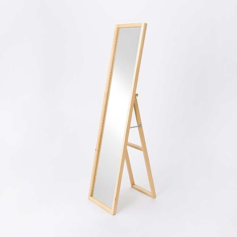MUJI - Pine Mirror (Standing Mirror), Furniture & Home Living, Home ...