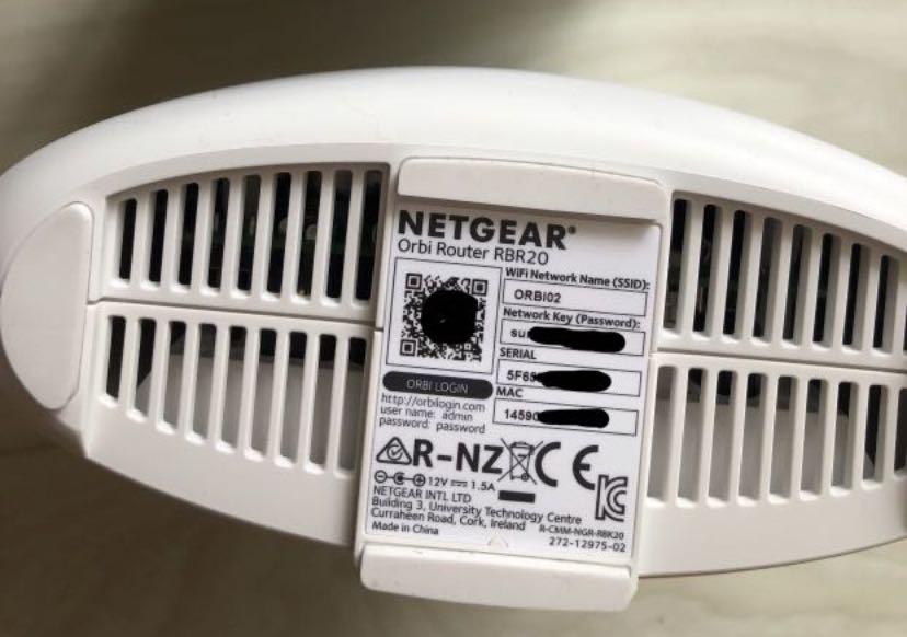 Netgear Orbi router RBR20 ONLY, 電腦＆科技, 電腦周邊及配件, Wifi及上網相關產品 - Carousell