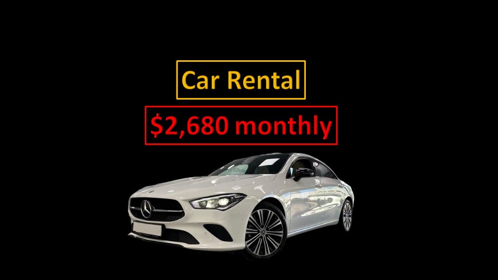 New car rental CLA180, Cars, Car Rental on Carousell
