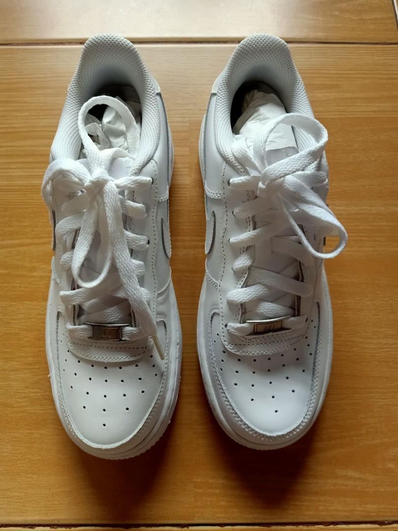 NEW Sepatu Putih Nike Air Force Original, Fesyen Wanita, Sepatu di ...