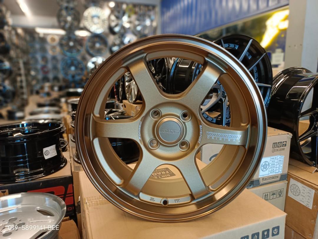 NEW SPORT RIM 15 INCH TE37 MYVI ALZA SAGA JAZZ VIOS, Auto Accessories ...