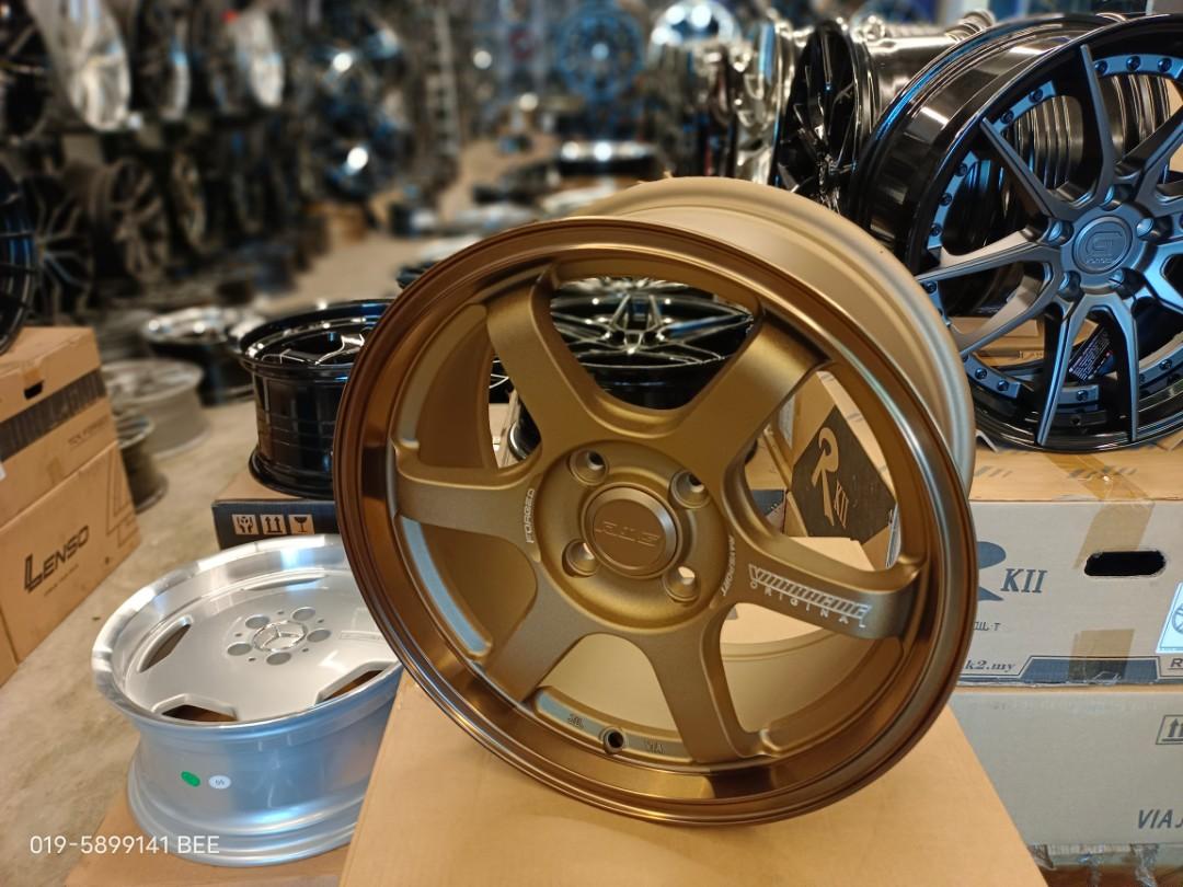 NEW SPORT RIM 15 INCH TE37 MYVI ALZA SAGA JAZZ VIOS, Auto Accessories ...