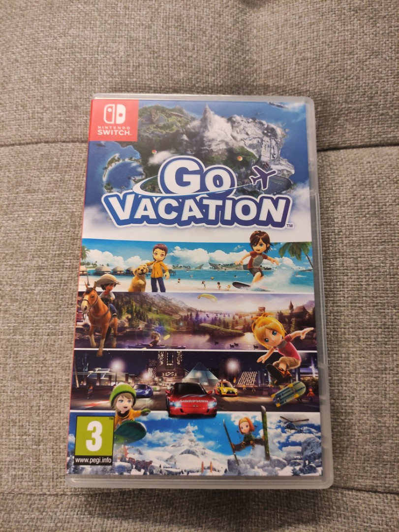 Nintendo switch GO VACATION, Video Gaming, Video Games, Nintendo on ...