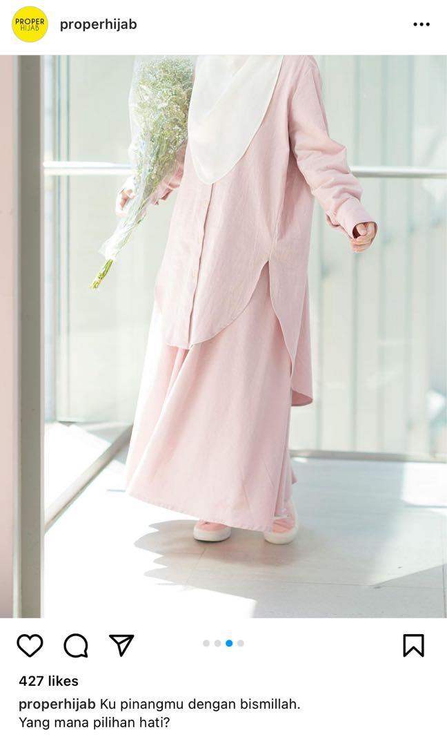 Nonna / Ronna Set Proper Hijab, Women's Fashion, Muslimah Fashion, Baju Kurung & sets on Carousell