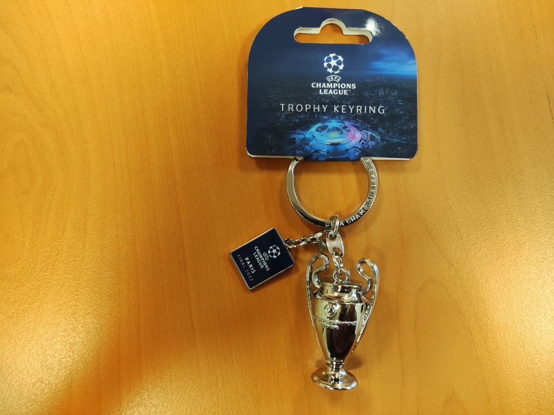 Official Champions League Trophy Keyring, Hobbies & Toys, Memorabilia ...