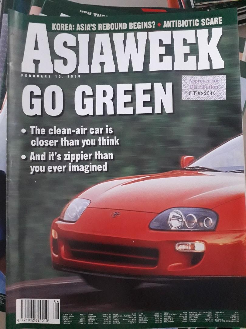 Old issues of Asiaweek magazine 1995 to 2000, Hobbies & Toys, Books ...