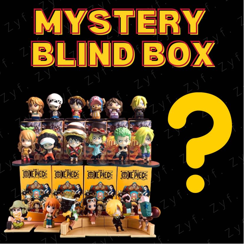 One piece blind box collectibles figurine, mystery box, Hobbies & Toys ...