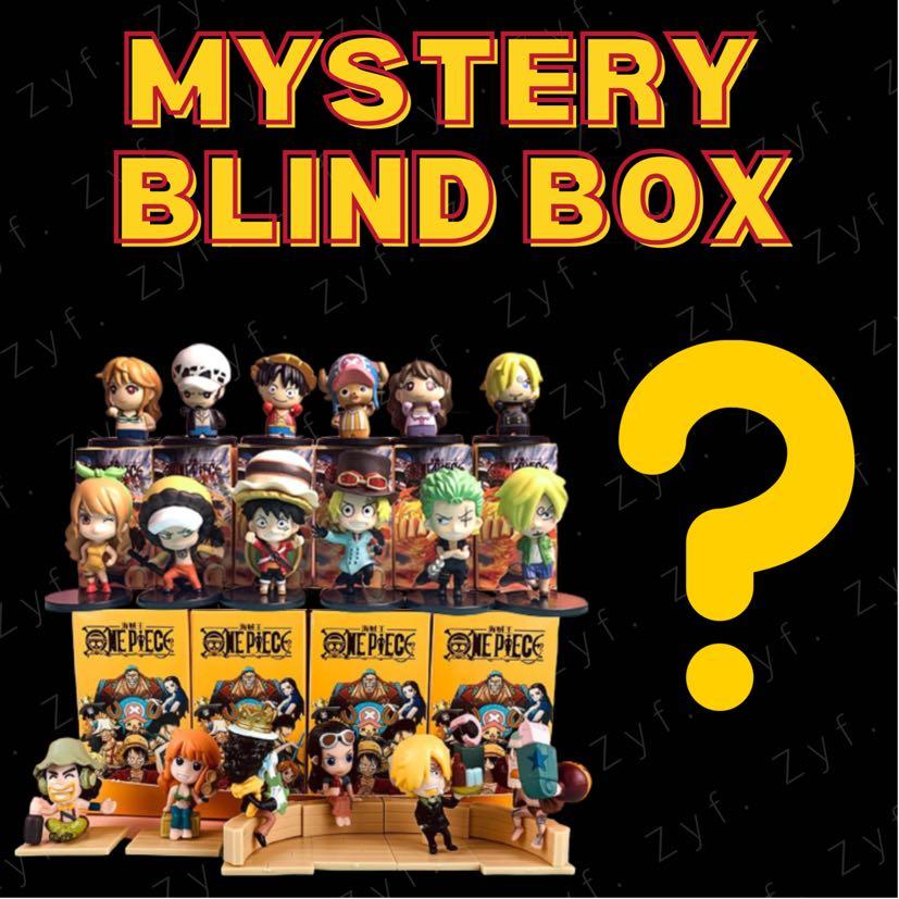 One piece blind box collectibles figurine, mystery box, Hobbies & Toys ...