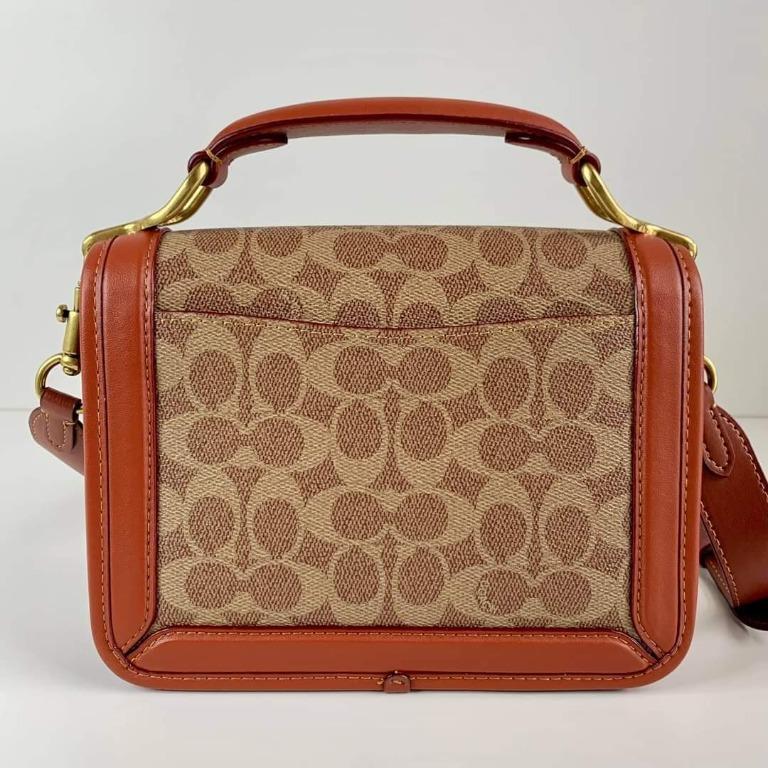Original Coach Hero Women's Shoulder Bag In Signature Canvas C8450 ...