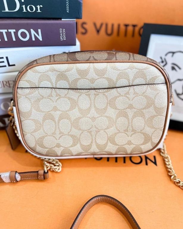 Original Coach Jamie Camera Bag In Blocked Signature Canvas CA172 ...