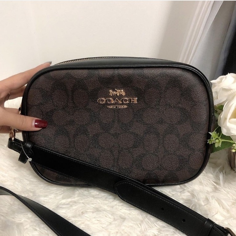 Original Coach Jamie Camera Bag In Blocked Signature Canvas CA172 ...
