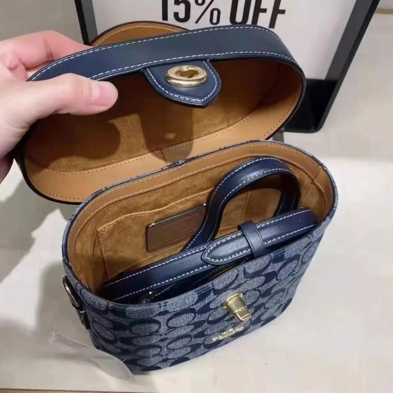 Original Coach Kay Crossbody In Signature Chambray C8165 - Denim /Multi ...