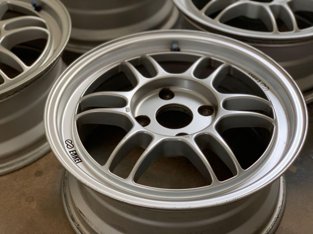 Original ENKEI RPF1 16inch 4x114.3 7j offset43 MADE IN JAPAN, Auto Accessories on Carousell