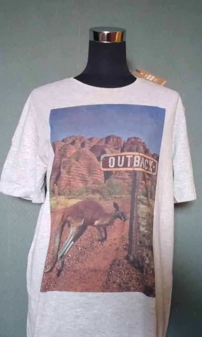 Outback Tshirt Mens, Men's Fashion, Tops & Sets, Tshirts & Polo Shirts ...