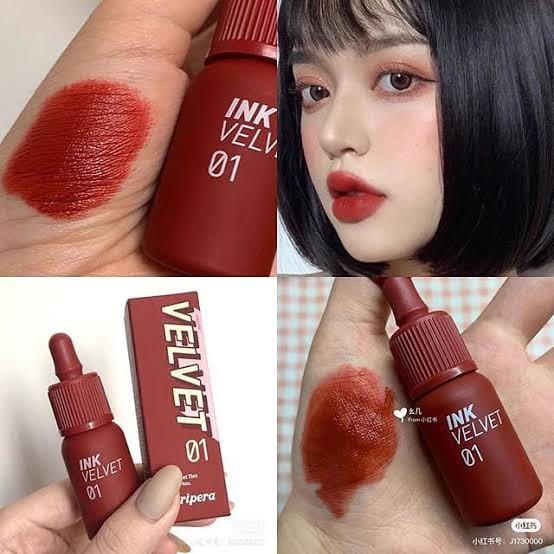 Peripera Ink Velvet in 01 Good Brick, Beauty & Personal Care, Face ...