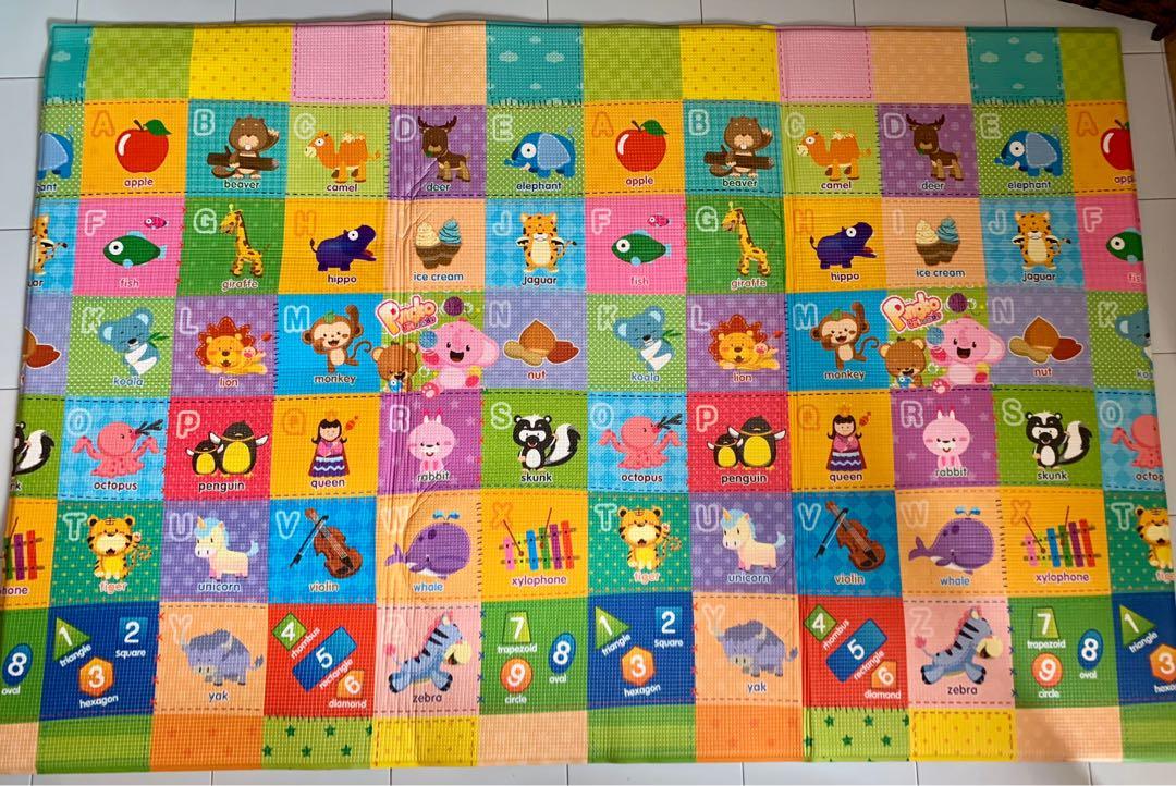 Thick quality Playmat - Reversible Baby Care Play Mat - Pingko Friends ...
