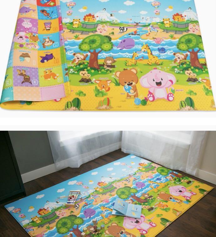 Thick quality Playmat - Reversible Baby Care Play Mat - Pingko Friends ...