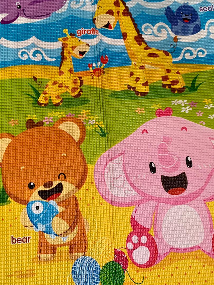 Thick quality Playmat - Reversible Baby Care Play Mat - Pingko Friends ...