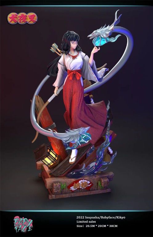 *[PO] Baby Face Studio - Kikyo/ Kikyou with LED - InuYasha - Statues GK ...