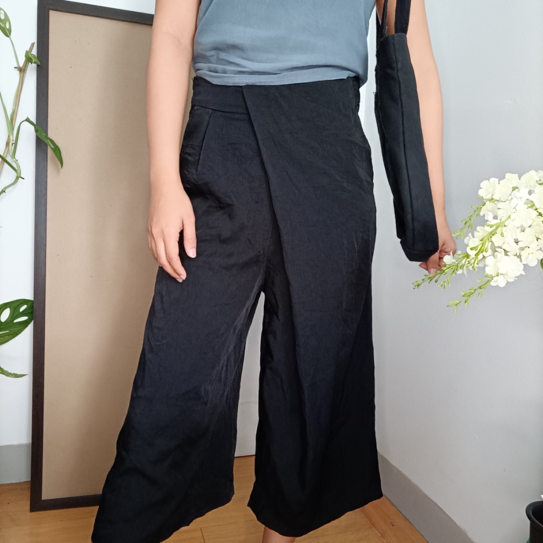 Premium quality wide leg squarepants, Women's Fashion, Bottoms, Other ...