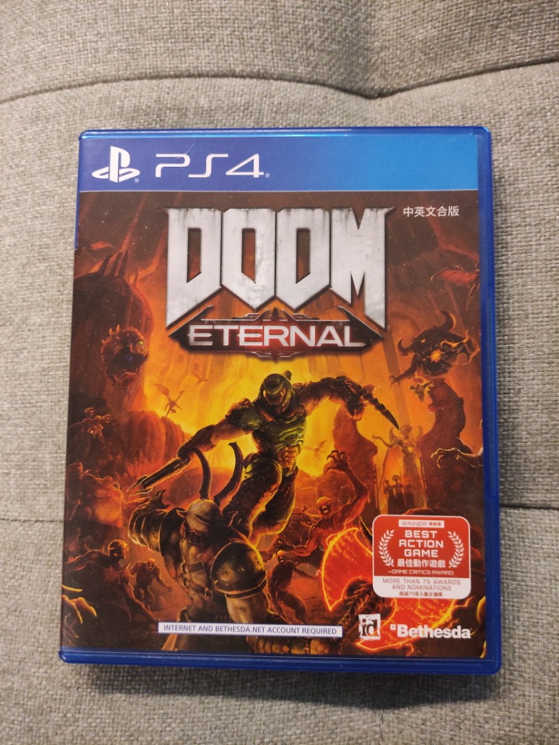 PS4 Doom external, Video Gaming, Video Games, PlayStation on Carousell