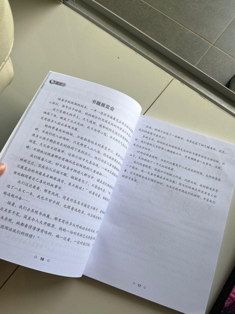 PSLE Chinese Composition Essays 看图作文与命题作文 (New, 2022 edition), Hobbies ...