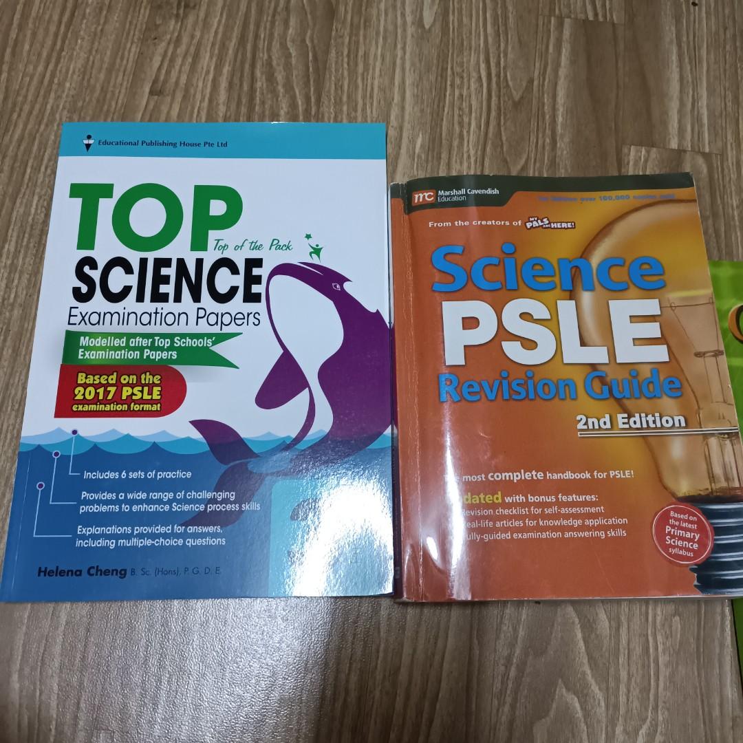 PSLE science guidebook, P3 Science Exam Papers assessment book, Hobbies ...