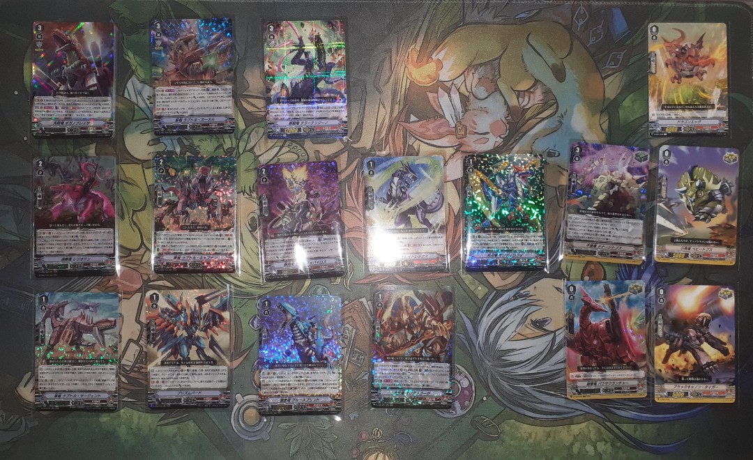 Raptor Colonel Tachikaze V Cardfight Vanguard Deck Playset, Hobbies ...