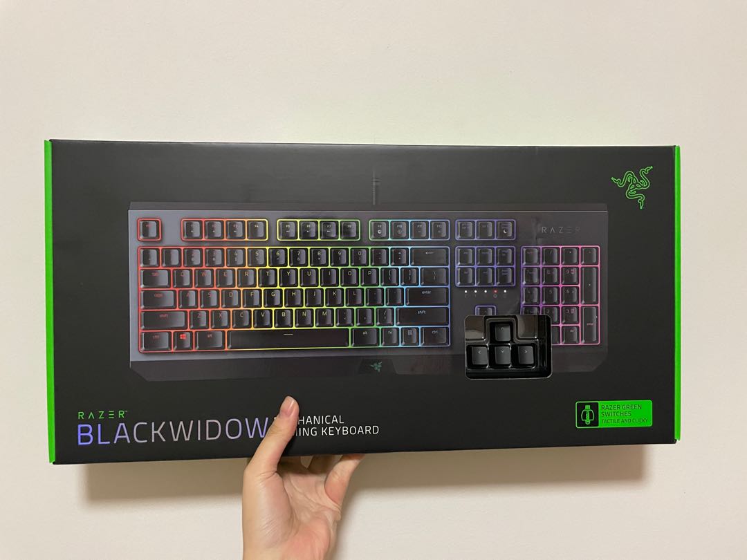 Razor black widow keyboard, Computers & Tech, Parts & Accessories ...