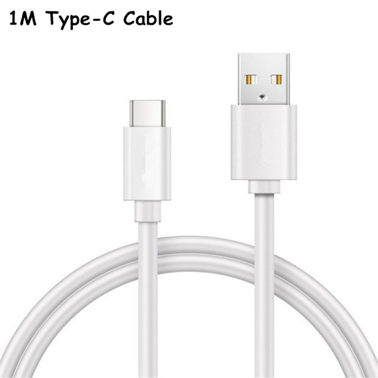 [Ready Stock] Rectangular USB to Type-C Cable Adapter White Colour ...