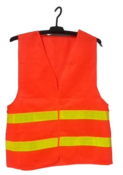 Reflective Safety Traffic Vest Green and Orange with Reflectorized ...