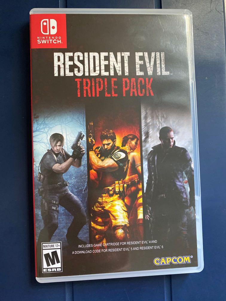 Resident Evil Triple Pack, Video Gaming, Video Games, Nintendo on Carousell