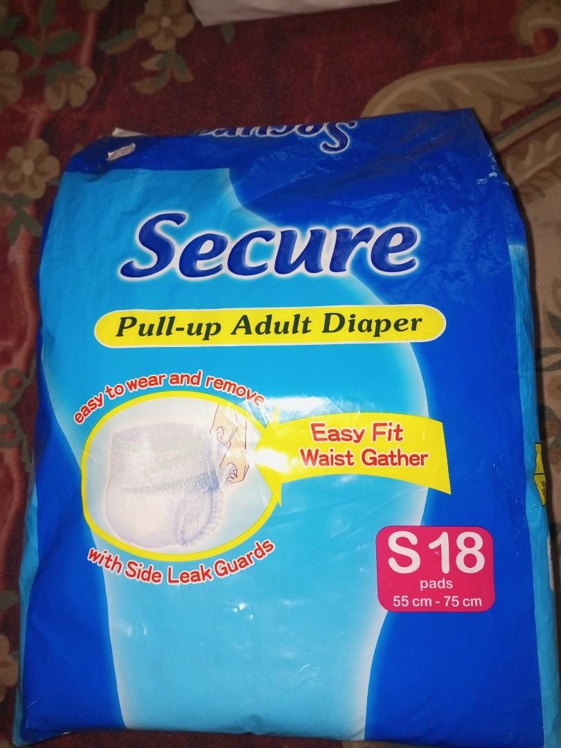 Secure Pull-up Adult Diaper, Beauty & Personal Care, Sanitary Hygiene ...