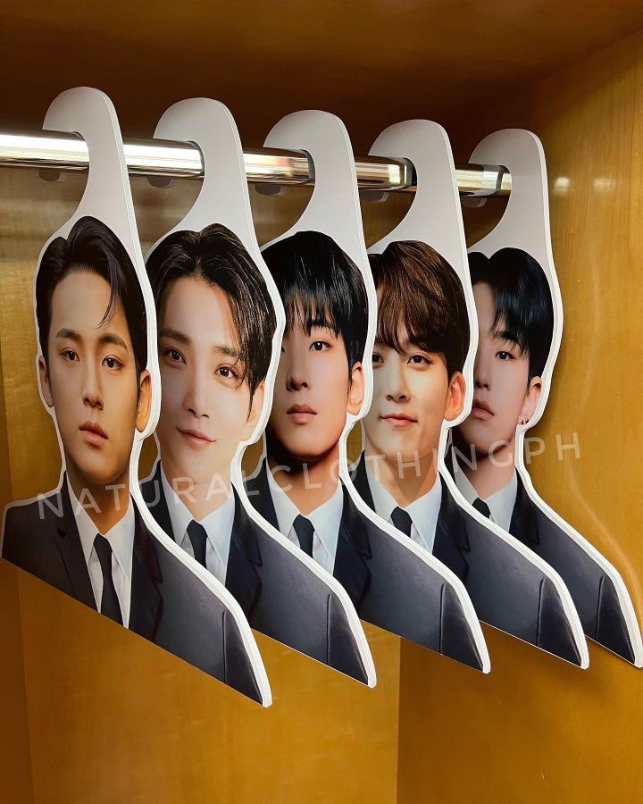 Seventeen Hanger Kpop Korean Clothing Hangers Svt Mingyu Joshua Wonwoo ...