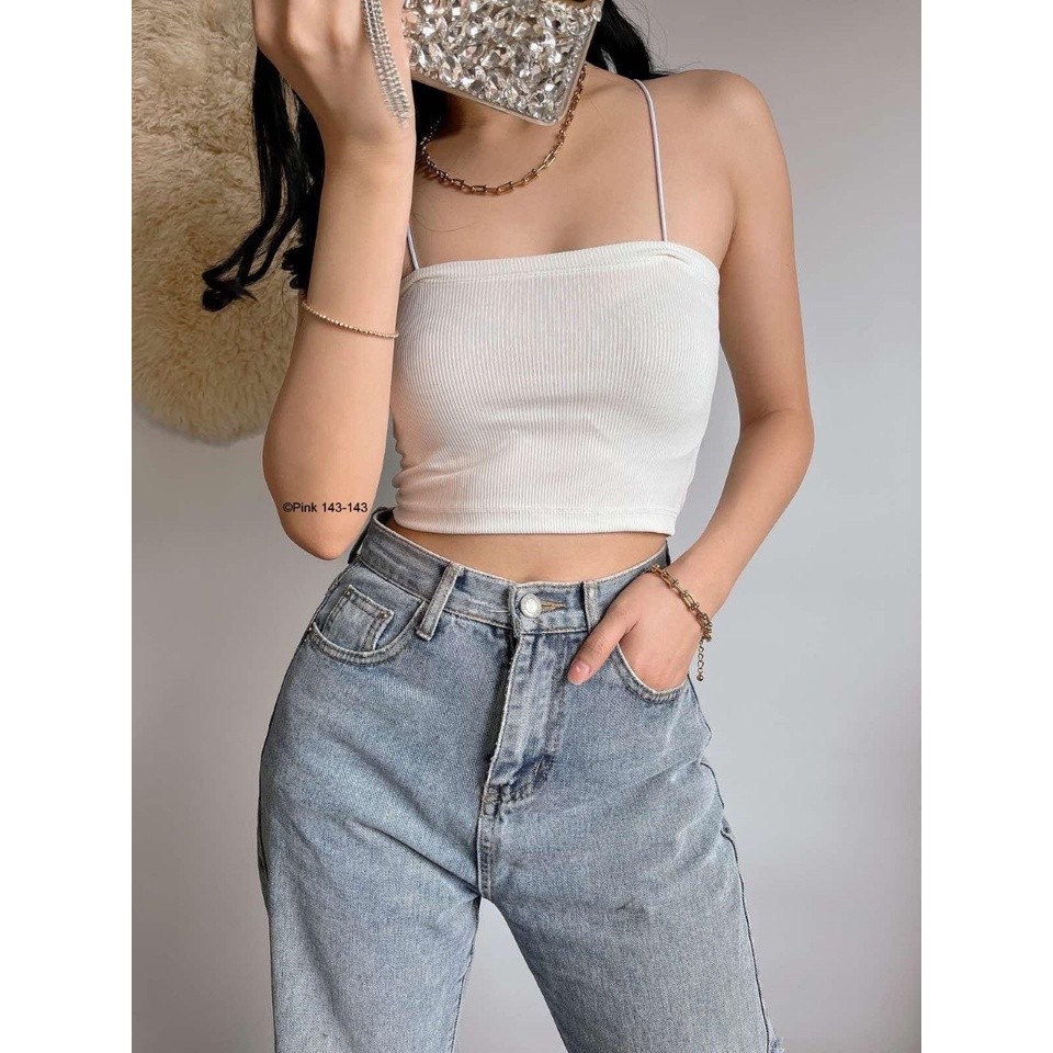 SHOPEE CROP TOPS, Women's Fashion, Tops, Shirts on Carousell