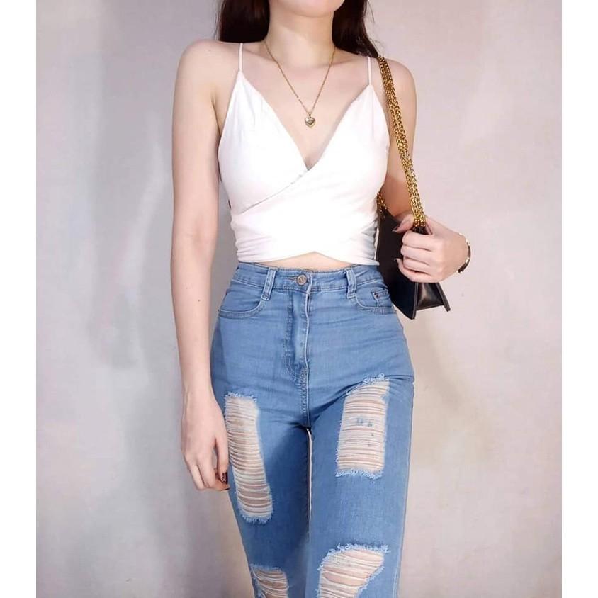 SHOPEE CROP TOPS, Women's Fashion, Tops, Shirts on Carousell